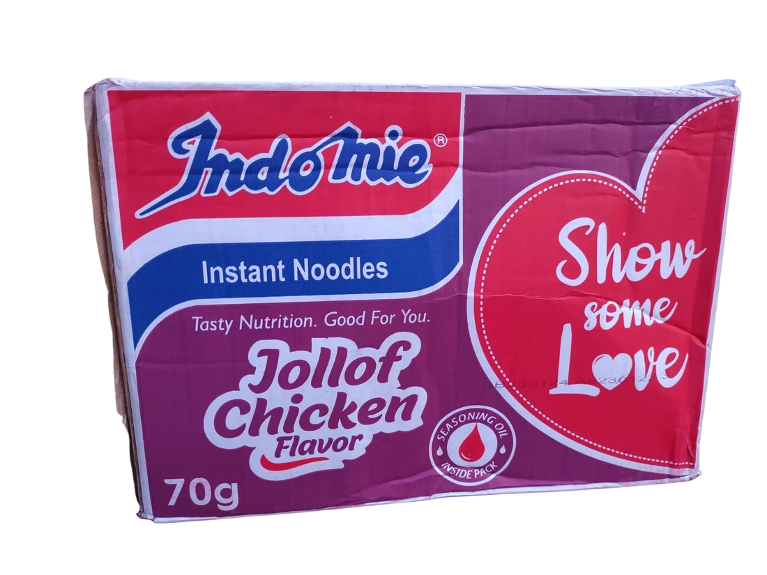 Indomie Jollof Chicken Flavor(1 box) – makkyfoods